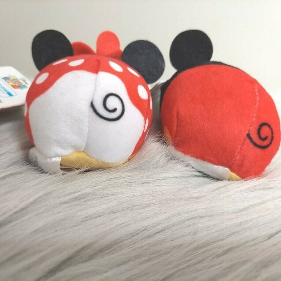 Disney | Toys | Lot Of 2 Disney Mickey And Minnie Mouse Mini Tsum Tsum ...